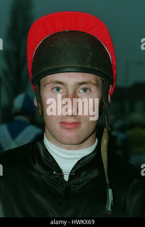 FINBARR LEAHY JOCKEY 01 December 1995 Stock Photo - Alamy