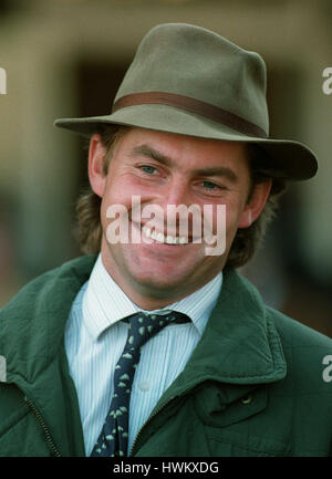CHARLIE BROOKS RACE HORSE TRAINER 23 September 1994 Stock Photo - Alamy