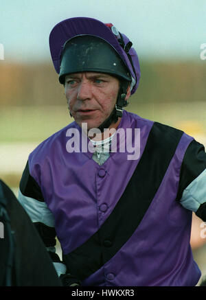 Horse Racing - Colin Hawkins on Water Cannon Stock Photo - Alamy
