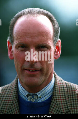 SIR MARK PRESCOTT RACE HORSE TRAINER 26 April 1995 Stock Photo - Alamy