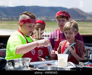 MASTERCHEF JUNIOR (aka JUNIOR MASTERCHEF), from left: contestant Andrew ...