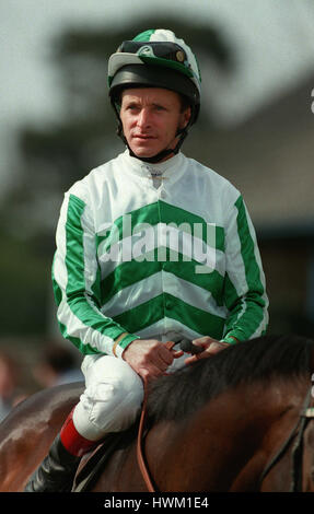 PAT EDDERY JOCKEY 14 April 1995 Stock Photo - Alamy