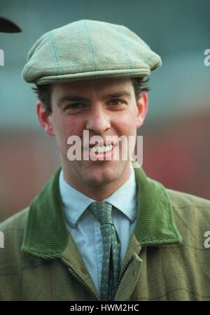 TOM GEORGE RACE HORSE TRAINER 26 November 1997 Stock Photo - Alamy