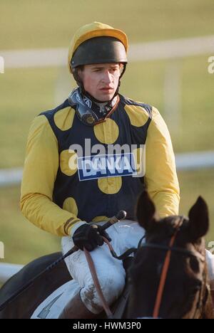 ANDREW THORNTON JOCKEY 26 March 1996 Stock Photo - Alamy