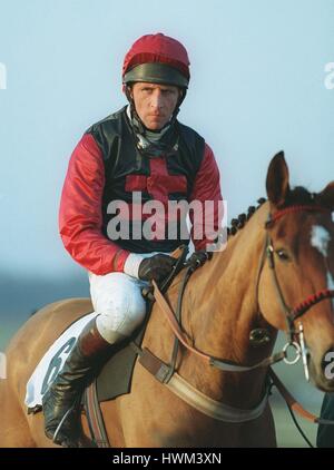 PETER NIVEN JOCKEY 04 March 1996 Stock Photo - Alamy