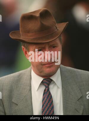 JACK BANKS RACE HORSE TRAINER 19 January 1995 Stock Photo - Alamy