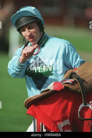 CHRIS RUTTER JOCKEY 19 April 1996 Stock Photo - Alamy