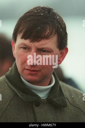 PAUL ECCLES RACE HORSE TRAINER 17 October 1996 Stock Photo - Alamy