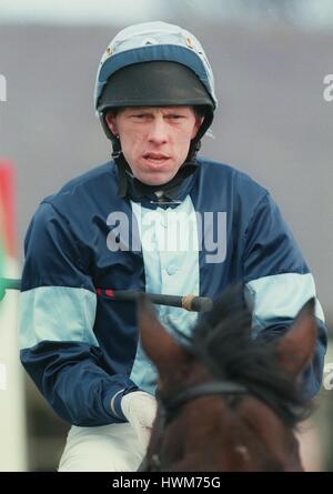 TIM REED JOCKEY 14 February 1997 Stock Photo - Alamy