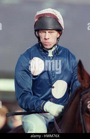 TIM REED JOCKEY 14 February 1997 Stock Photo - Alamy