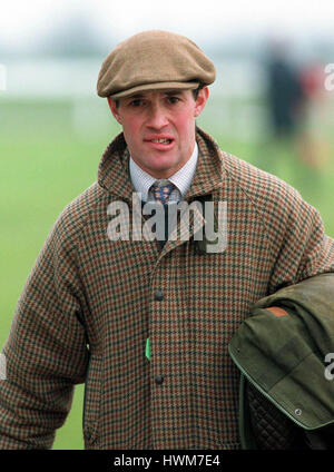 CHARLES MORLOCK RACE HORSE TRAINER 31 January 1997 Stock Photo - Alamy