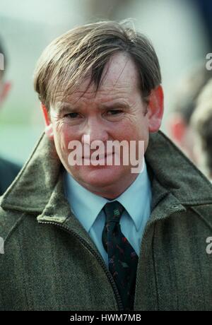 JOHN WHITE RACE HORSE TRAINER 23 September 1994 Stock Photo - Alamy