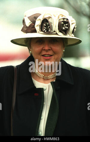 JENNY PITMAN RACE HORSE TRAINER 24 March 1998 Stock Photo - Alamy