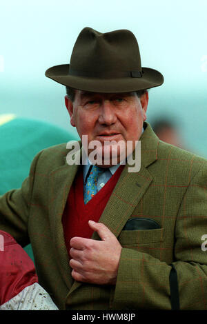 DAVID NICHOLSON RACE HORSE TRAINER 14 February 1997 Stock Photo - Alamy