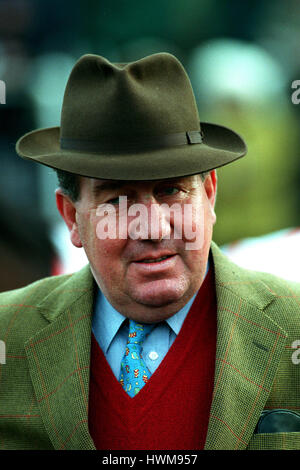 DAVID NICHOLSON RACE HORSE TRAINER 14 February 1997 Stock Photo - Alamy