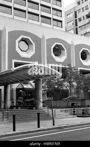 The iconic 1970 designed Sea Containers House at 20 Upper Ground on the ...