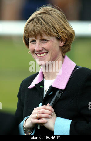 AMANDA PERRETT RACE HORSE TRAINER 15 March 2000 Stock Photo - Alamy
