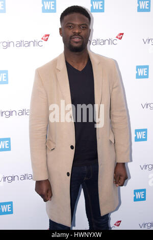 Karl Lokko arriving at We Day UK, Wembley Arena - 22 March 2017 Stock ...