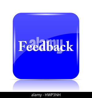 Feedback web icon Stock Photo - Alamy