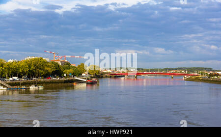 River Adour in the south of France that ends in Bayonne Stock Photo - Alamy