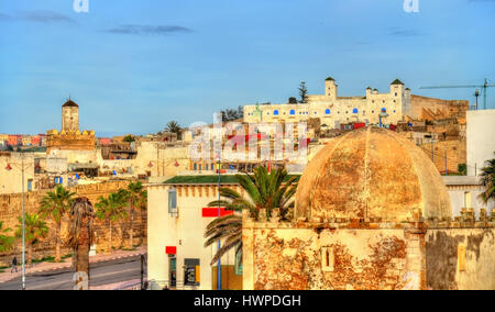 Cityscape of Safi, a city in western Morocco on the Atlantic Ocean ...