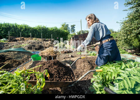 Re. The Land Gardeners Henrietta Courtauld and Bridget Elworthy making ...