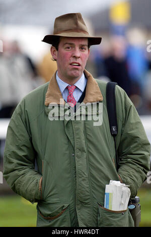 TOM GEORGE RACE HORSE TRAINER WETHERBY RACECOARSE WETHERBY ENGLAND 03 ...