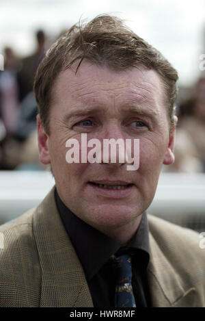 DAVID FLOOD RACE HORSE TRAINER YORK RACECOURSE YORK ENGLAND 15 May 2005 ...