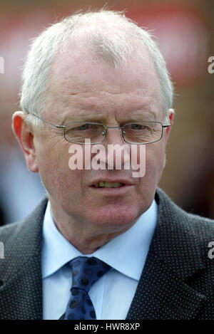MICHAEL CHANNON RACE HORSE TRAINER 07 April 1998 Stock Photo - Alamy
