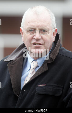 MICHAEL CHANNON RACE HORSE TRAINER 07 April 1998 Stock Photo - Alamy