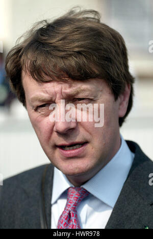 CHRIS WALL RACE HORSE TRAINER 18 August 1995 Stock Photo - Alamy