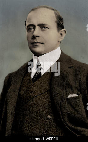 Captain R. F. Scott - portrait British explorer, lost his life upon ...