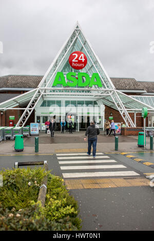 Exterior picture of Asda supermarket - Asda Bromborough Superstore ...
