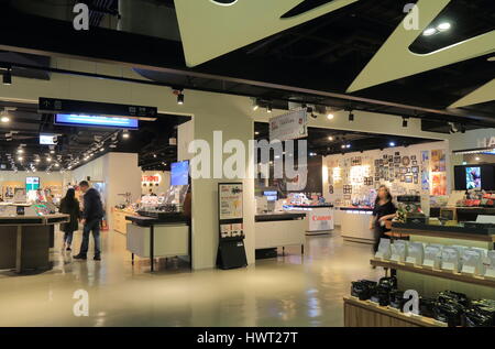 People visit Syntrend in Taipei Taiwan. Syntrend is a shopping mall ...