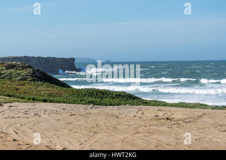 Atlantic coast near Peniche, Portugal Stock Photo - Alamy