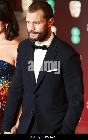 Northern Irish actor Jamie Dornan (right) and his sister Jessica Dornan ...