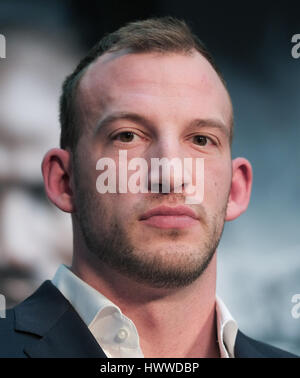 Hamburg, Germany. 23rd Mar, 2017. The German cruiserweight boxer Mario ...