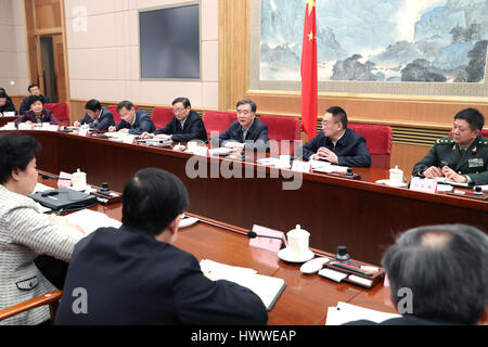 (170323) -- BEIJING, March 23, 2017 (Xinhua) -- Hans Wuthrich, a top ...