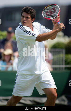 TAYLOR DENT USA WIMBLEDON LONDON ENGLAND 24 June 2005 Stock Photo - Alamy