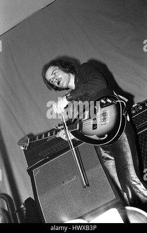 Lee Jackson of 60s rock band The Nice performing at the Edinburgh jazz ...