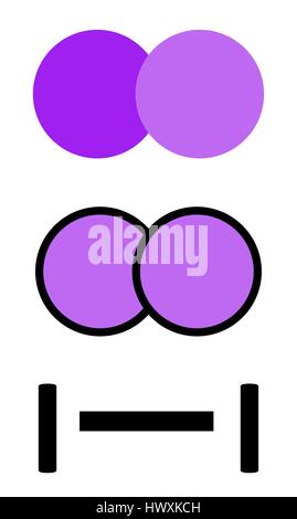 Iodine (I2) molecule. Solutions of elemental iodine are used as ...