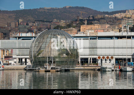 The Biosphere, biodiversity museum built in the ancient harbour of ...