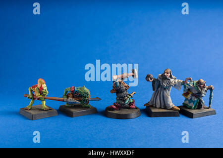 Dungeons and Dragons hand painted lead figures produced by Citadel ...