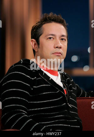 Actor and comic Lance Krall during a segment of 'The Late Late Show ...