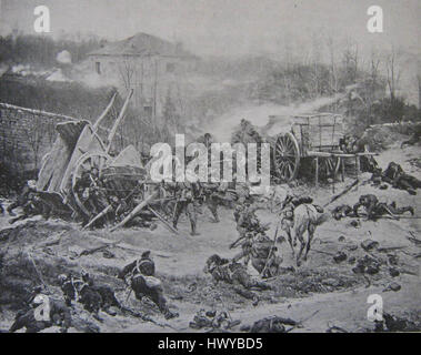 The Battle of Champigny, fought in 1870 during the Franco-Prussian War ...