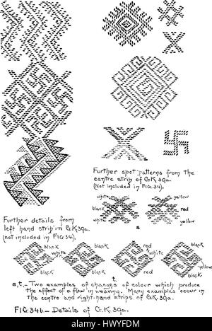 This textile artwork showcases intricate Burmese weaving techniques ...