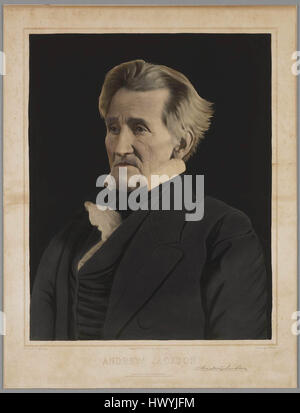 Adolphe Lafosse Andrew Jackson Stock Photo - Alamy