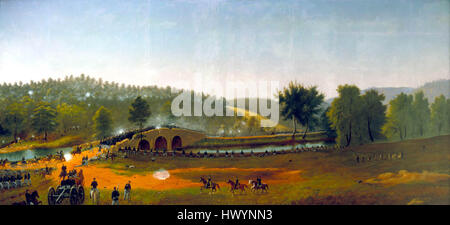 'A Crucial Delay' is an oil painting by Captain James Hope, depicting a ...