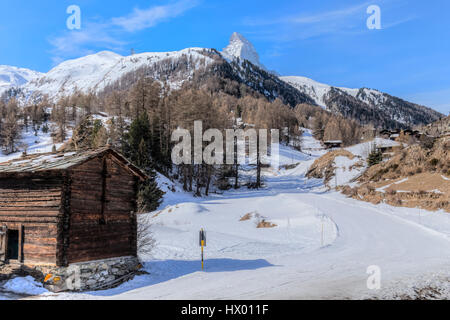 Blatten Valais Zermatt Switzerland Stock Photo - Alamy