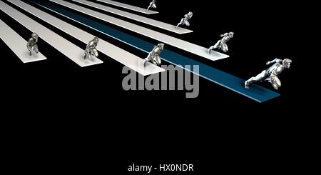 Market Leader and Strong Market Share Performance Stock Photo - Alamy